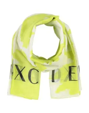 Armani Exchange Scarf Lime Polyester - Green