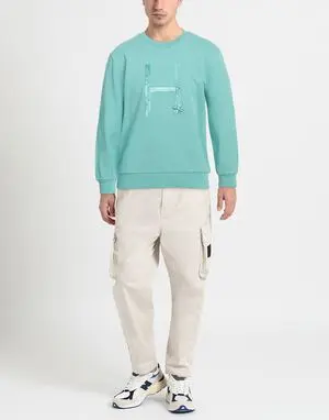 HERITAGE Solid Color Crewneck Sweatshirt