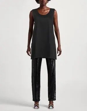 Woolrich Twill Sleeveless Top - Black