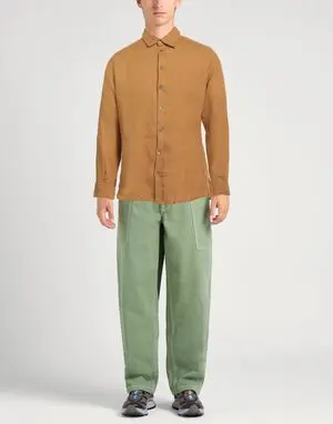 Alpha Studio Shirt Marigold Size Linen - Yellow