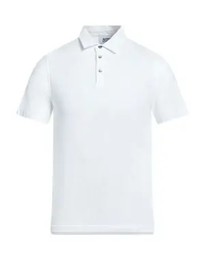 Alpha Studio Polo Shirt Military Size Cotton, Elastane - White