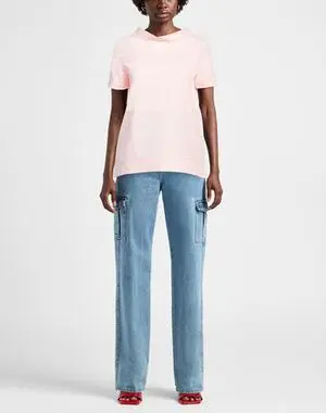 Alpha Studio Cotton Elastane T-shirt - Pink