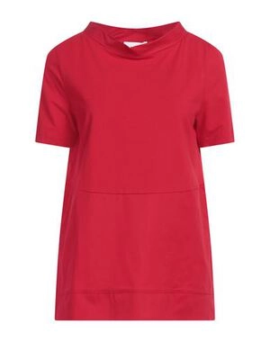 Alpha Studio Cotton-blend T-shirt - Red