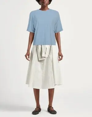 Alpha Studio Cotton And Elastane T-shirt