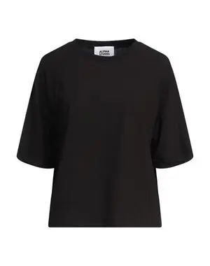 Alpha Studio Cotton And Elastane T-shirt - Midnight Blue