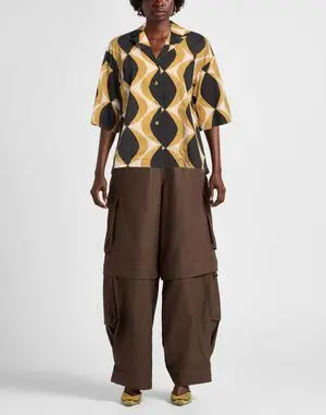 Alpha Studio Printed Cotton Shirt