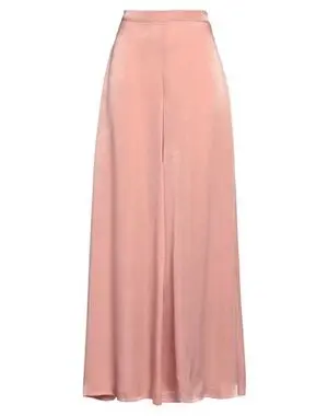 SISTE'S Wide-leg Satin Pants - Blush