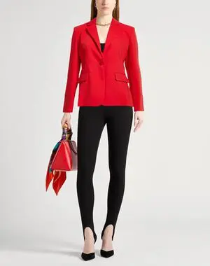 P.a.r.o.s.h Single-breasted Crepe Blazer - Red