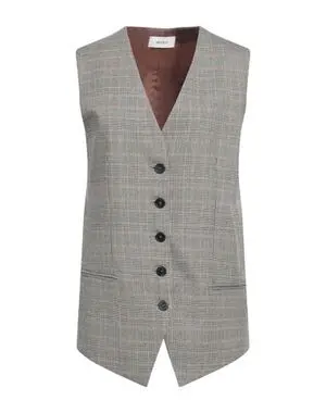 VICOLO Tailored Vest - Light Brown