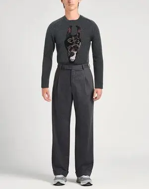 Zadig&Voltaire Merino Wool Sweater With Embroidered Dog Graphic