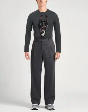 Zadig&Voltaire Merino Wool Sweater With Embroidered Dog Graphic