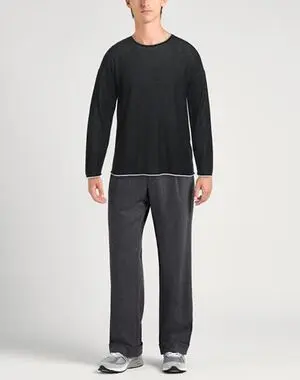 Isabel Benenato Cotton Crewneck Sweater - Black