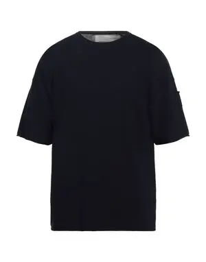 Isabel Benenato Cotton Sweater - Navy