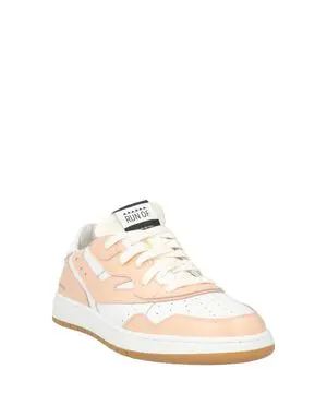 RUN OF Leather Sneakers - Pink