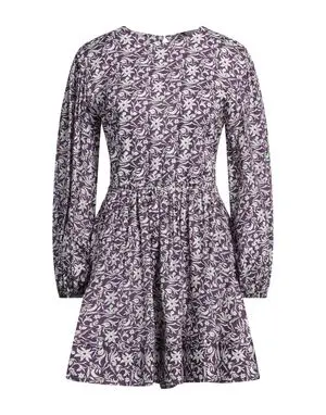Maje Mini Floral-print Flared Dress