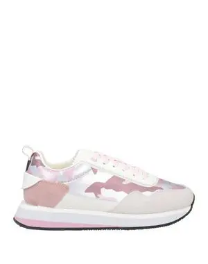 APEPAZZA Camouflage-print Low-top Sneakers - Pink