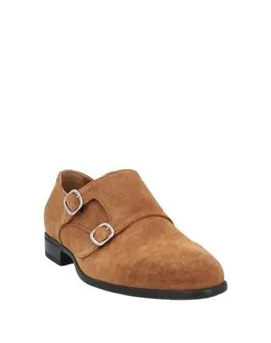 DOUCAL'S Leather Loafers - Beige