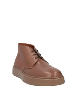 DOUCAL'S Leather Ankle Boots - Brown