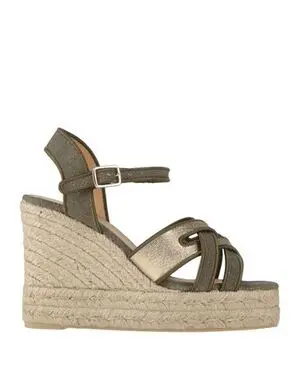 Buckled Wedge Espadrilles