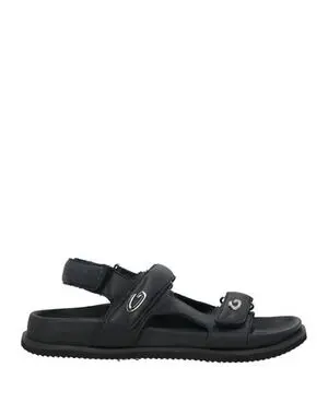 Alberto Guardiani Leather Sandals - Black