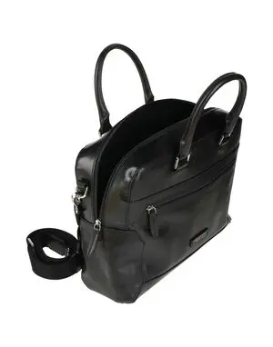 THE BRIDGE Cow Leather Handbag - Black