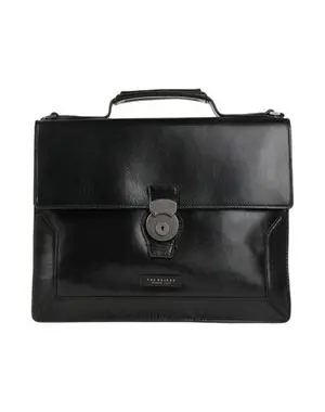 THE BRIDGE Cow Leather Handbag - Black
