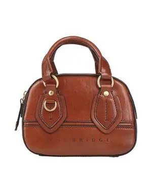 THE BRIDGE Leather Bowler Bag - Brown