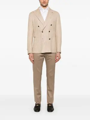 Tagliatore Knitted Blazer - Neutrals