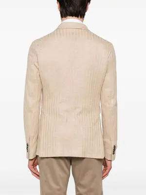 Tagliatore Knitted Blazer - Neutrals
