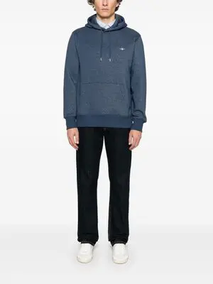 Gant Embroidered-logo Hoodie