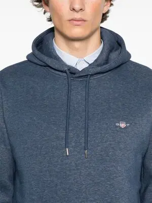 Gant Embroidered-logo Hoodie