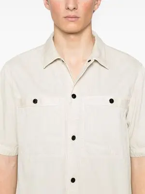 Stone Island Detachable-badge Shirt