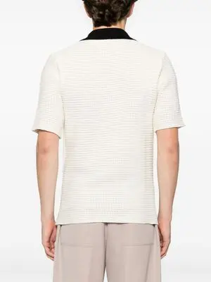 JIL SANDER Knitted Polo Shirt