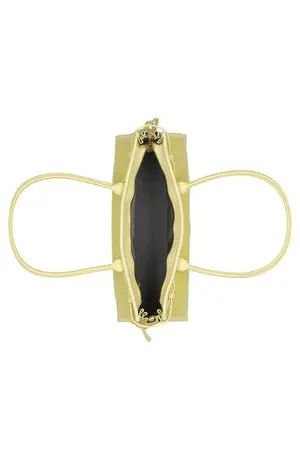 Jeffrey Campbell Pesky Leather Shoulder Bag - Yellow Canvas