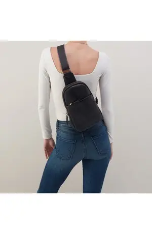 Hobo Cass Leather Sling Bag