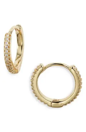 CHILD OF WILD Divine Light Huggie Hoop Earrings - Gold