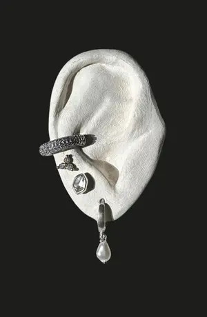 CHILD OF WILD Mohawk River Herkimer Stud Earrings