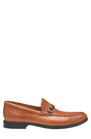 Johnston & Murphy Harrison Bit Loafer - Cognac Glove Leather