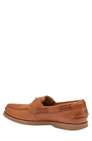 Johnston & Murphy Monaco Boat Shoe - Tan Sheepskin