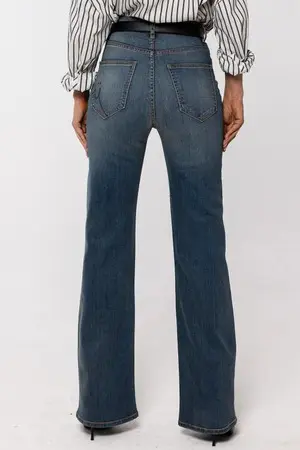 RUDES DENIM The Ali Boot Cut Jean - Moonstone