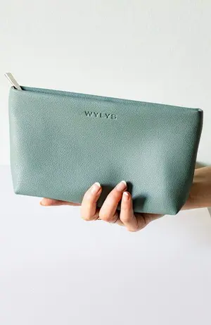 WYLYS Nightinol Cream & Sage Verte Makeup Bag - None