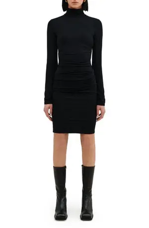 MARCELLA Reykjavik Long-sleeve Turtleneck Dress
