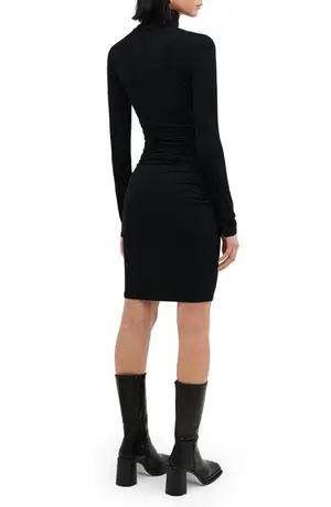 MARCELLA Reykjavik Long-sleeve Turtleneck Dress