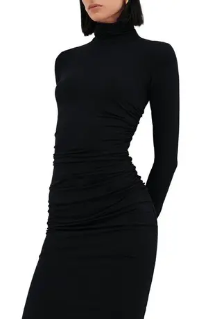 MARCELLA Reykjavik Long-sleeve Turtleneck Dress