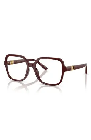 Dolce & Gabbana 53mm Square Optical Glasses