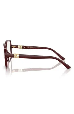 Dolce & Gabbana 53mm Square Optical Glasses