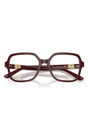Dolce & Gabbana 53mm Square Optical Glasses