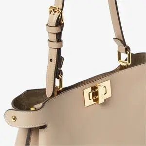 Fendi Peekaboo Soft Small - Grey