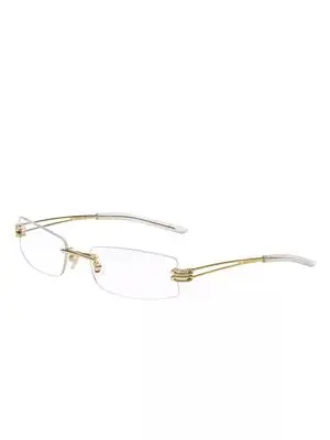 GENTLE MONSTER B.b.b Rectangle-frame Glasses