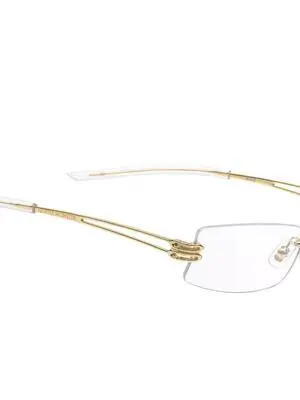 GENTLE MONSTER B.b.b Rectangle-frame Glasses